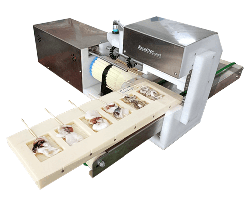 เครื่องเสียบไม้อัตโนมัติ หมึก โอเด้ง ลูกชิ้นปลาแบบแผ่นสไตล์เกาหลี ...